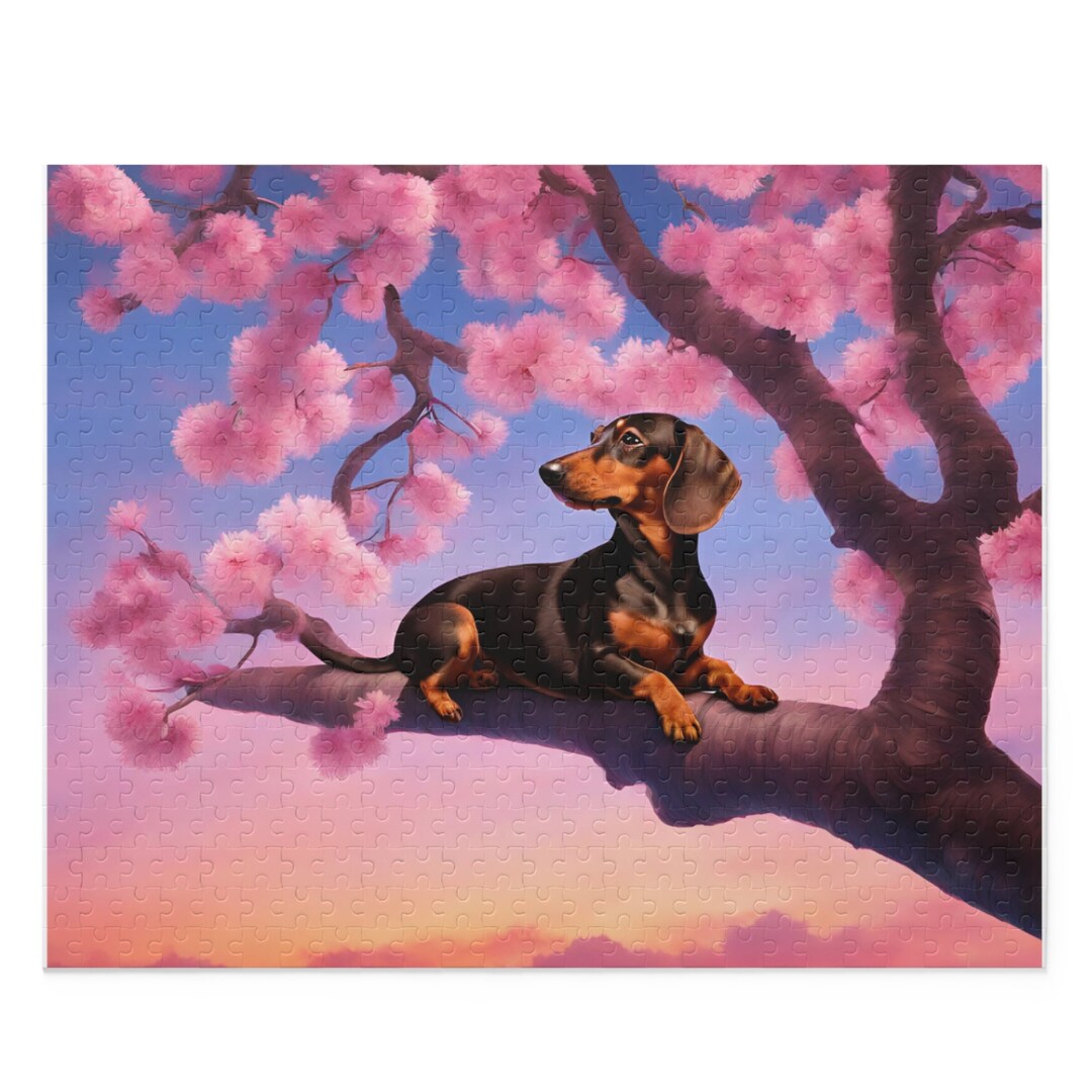 Puzzle With Dogs (120, 252, 500-piece) Dog Jigsaw Puzzle, Chipboard Dog ...