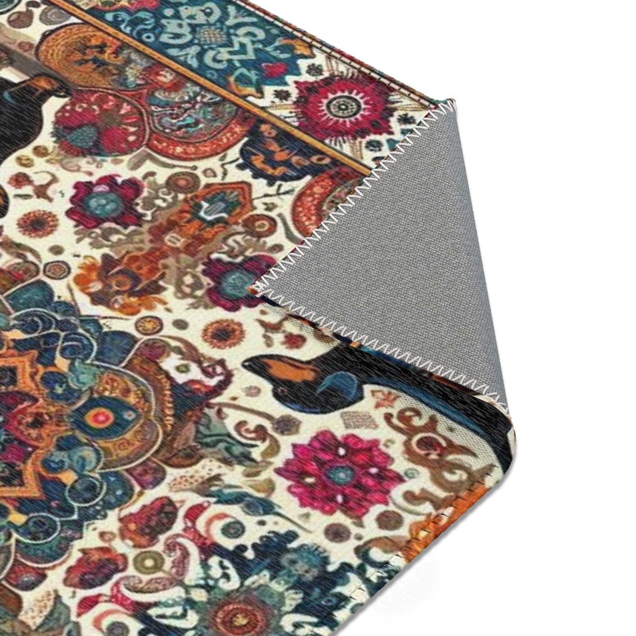 Dog Area Rug, Animal Decor, Pet Rug, Kids Room Rug, Dachshund Rug, Pet ...