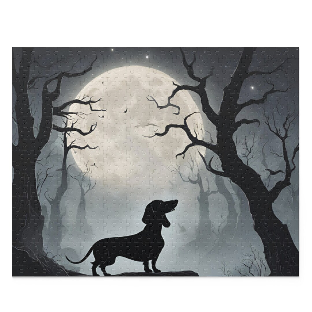 Dachshund Puzzle (120, 252, 500-piece) Dachshund Jigsaw Puzzle ...