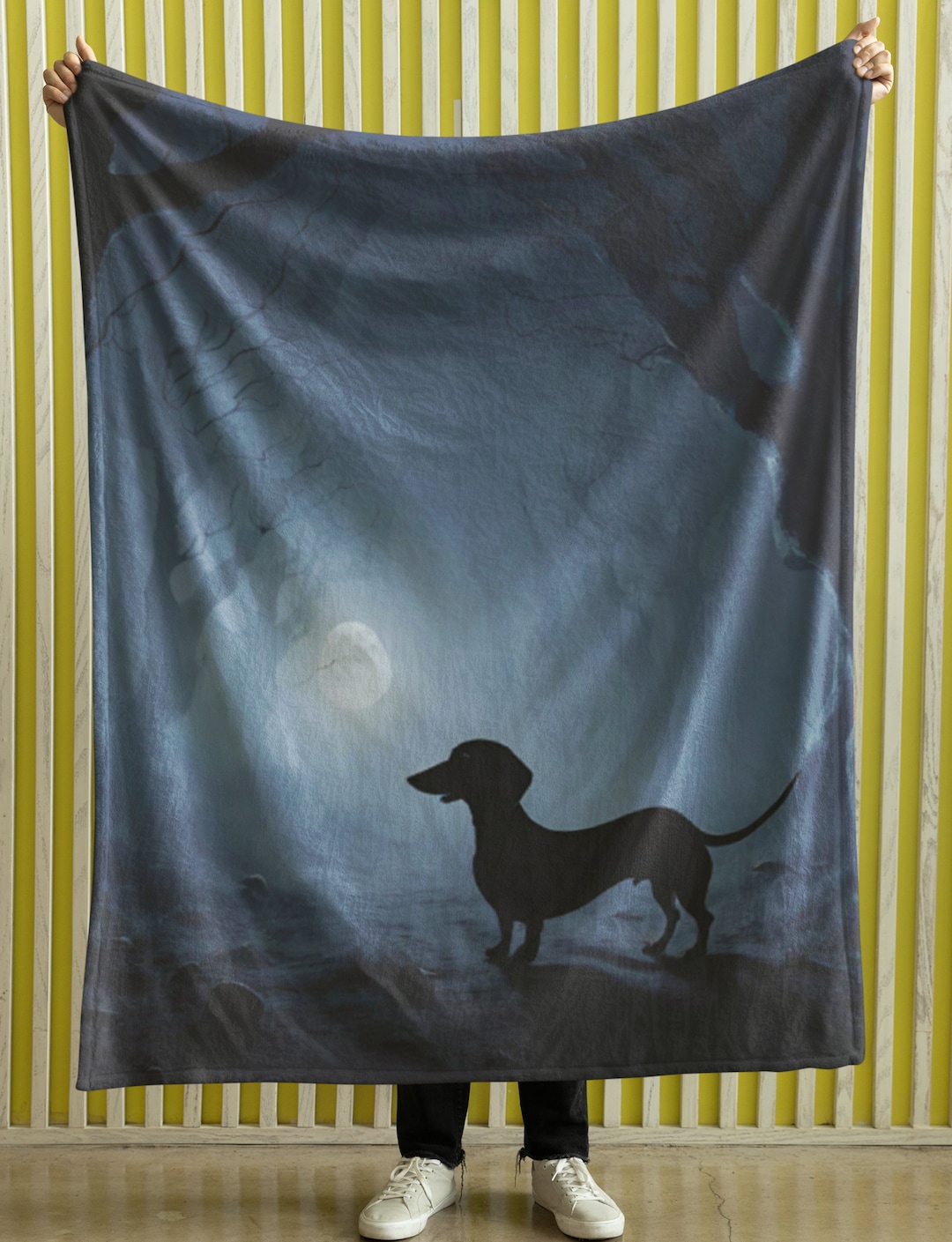 Weiner Dog Blanket Gift for Dog Mom, Dachshund Dog Blanket, Weiner Dog ...