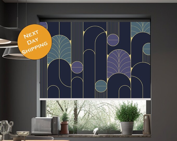 Minimalist Solid Color Window Shades - Custom Roller Blinds for Home or ...