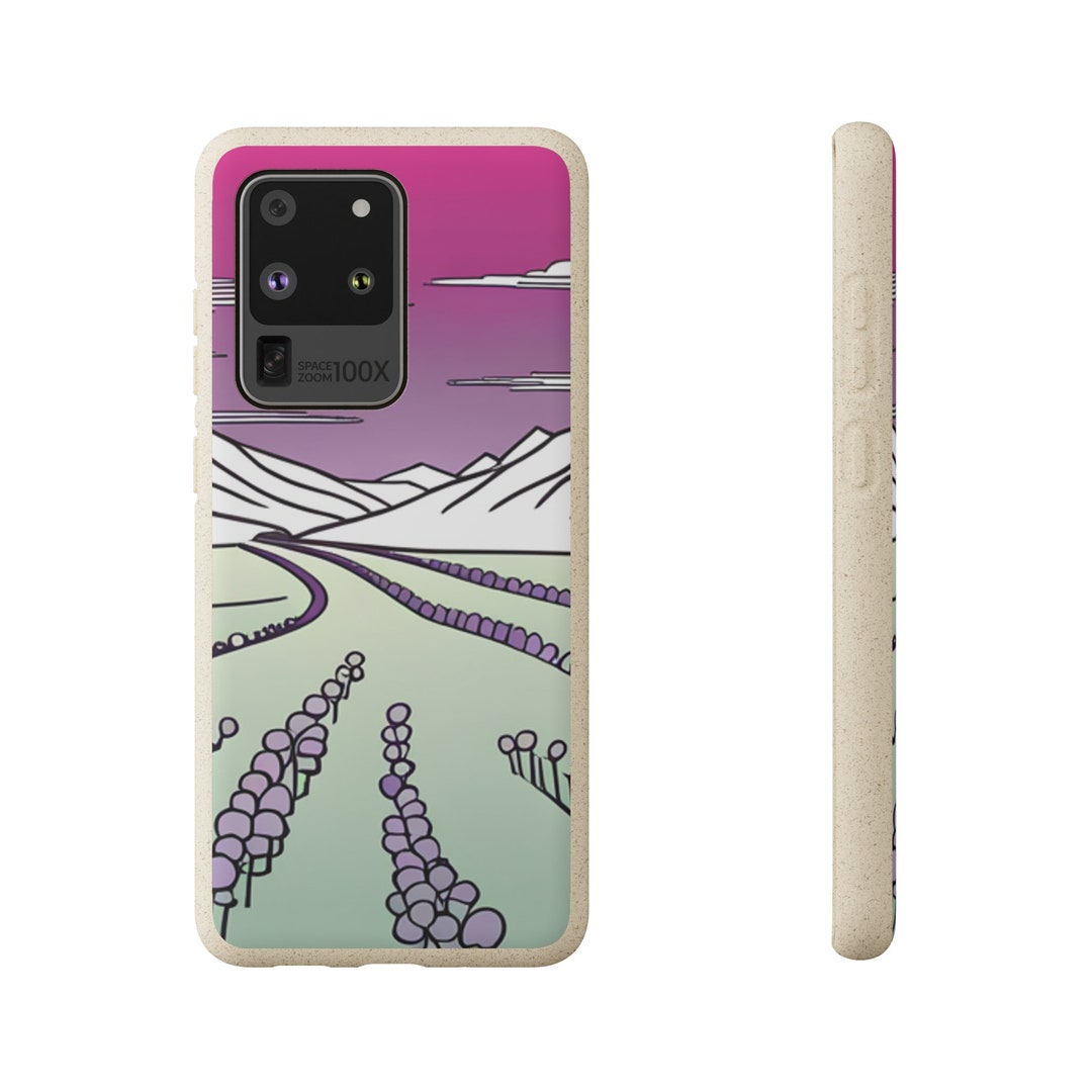 Lavender Fields Biodegradable Cases iPhone Samsung - Etsy