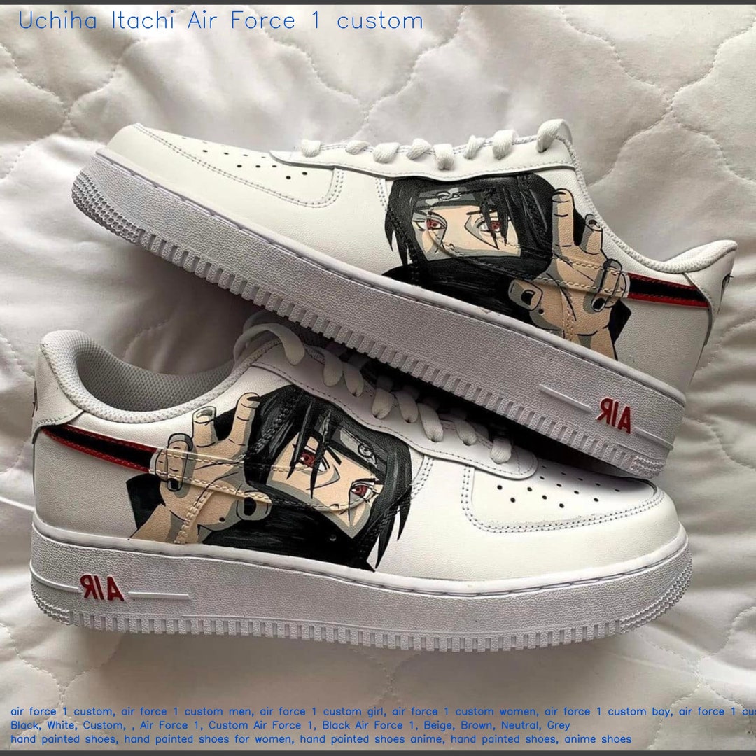 Uchiha Itachi Air Force 1 Custom Buy Now Etsneaker.com/mins-007 - Etsy