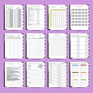Music Studio Binder | Teacher Binder | Student Forms | Practice Record ...