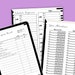 Music Studio Binder | Teacher Binder | Student Forms | Practice Record ...