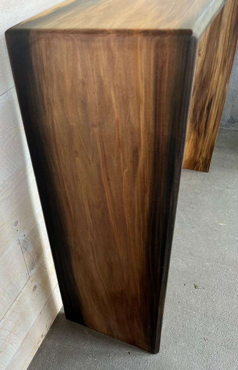 Waterfall Entryway Table Made of Rainbow Popular. - Etsy