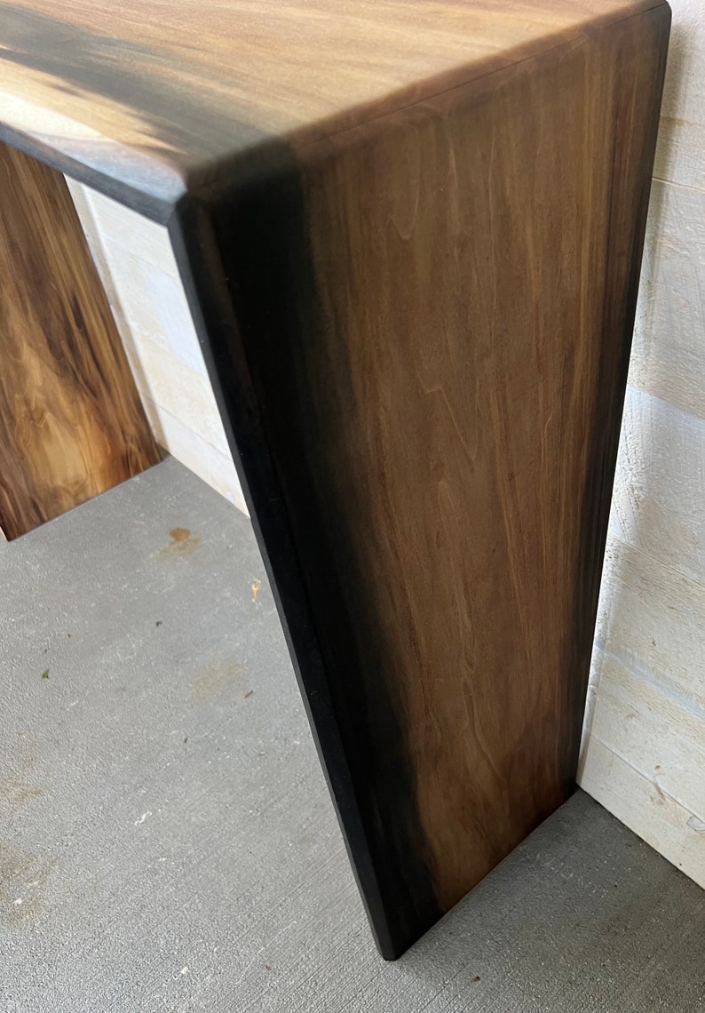 Waterfall Entryway Table Made of Rainbow Popular. - Etsy