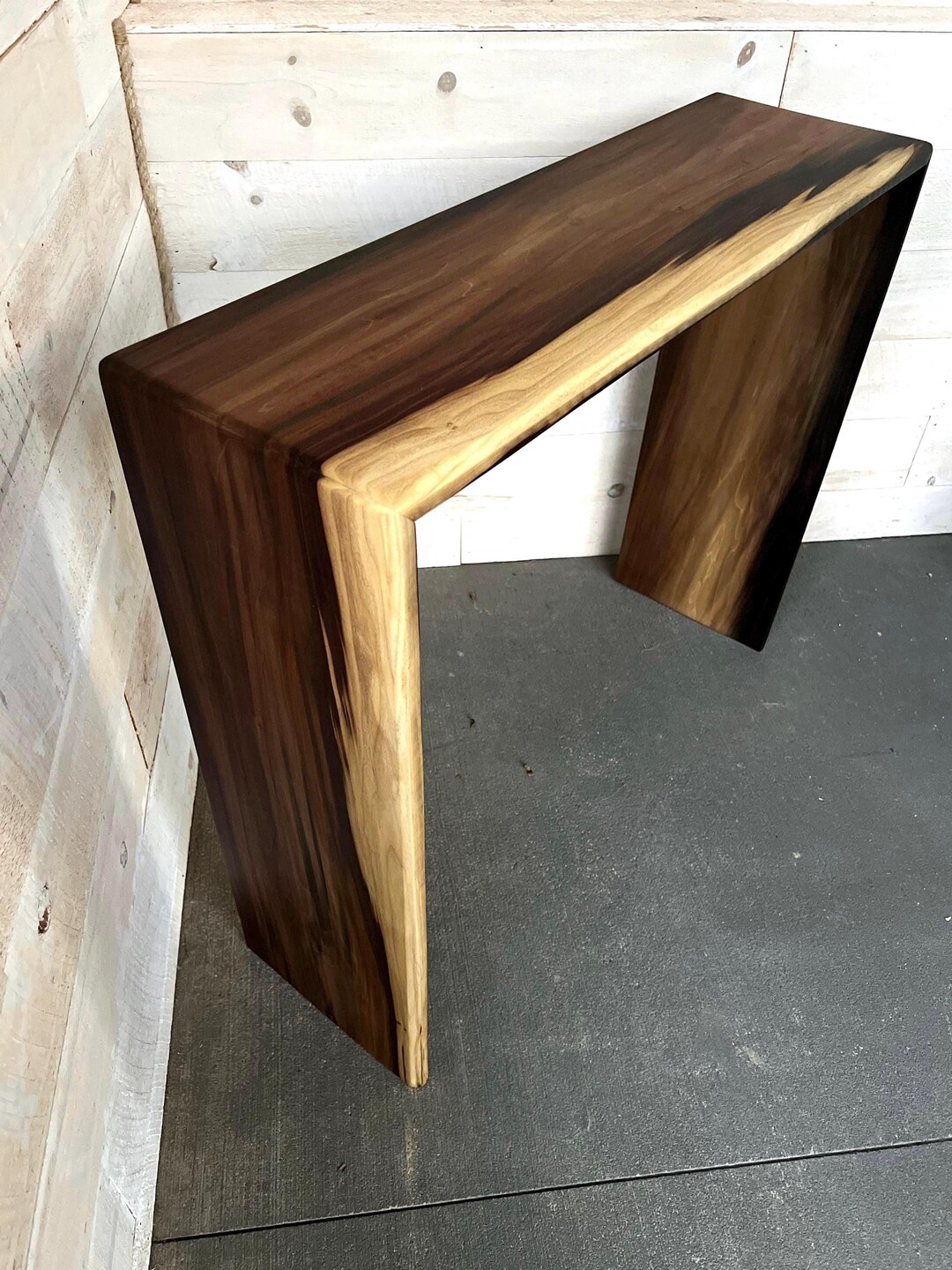 Waterfall Entryway Table Made of Rainbow Popular. - Etsy