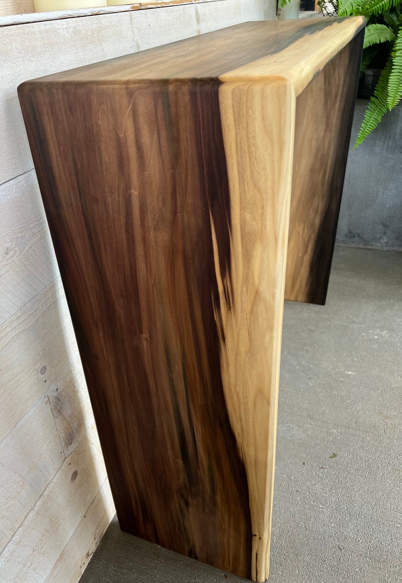 Waterfall Entryway Table Made of Rainbow Popular. - Etsy