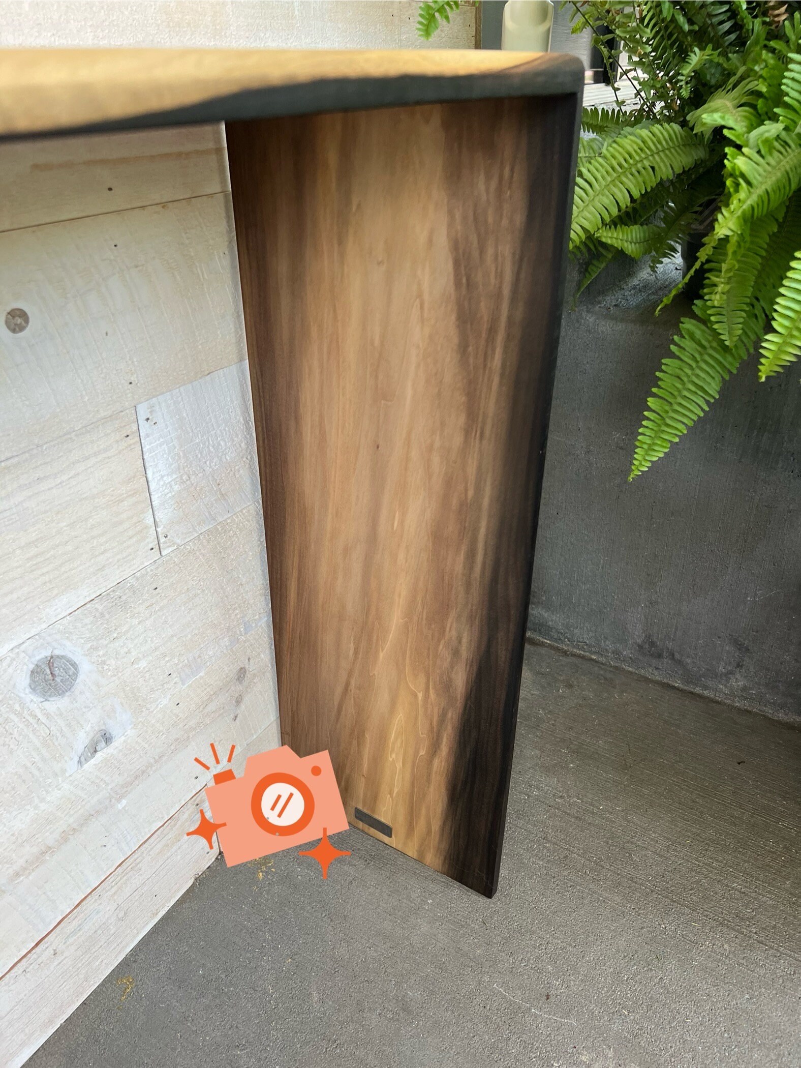 Waterfall Entryway Table Made of Rainbow Popular. - Etsy