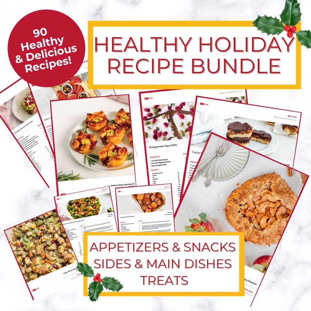 Healthy Holiday Recipe Bundle - Etsy