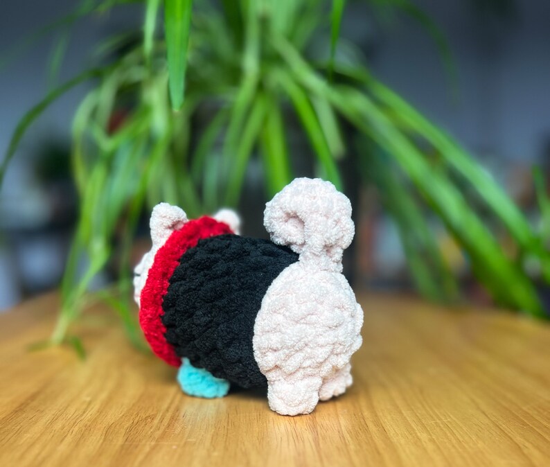 Yuji Itadori Cat Plushie PDF Crochet Pattern - Etsy