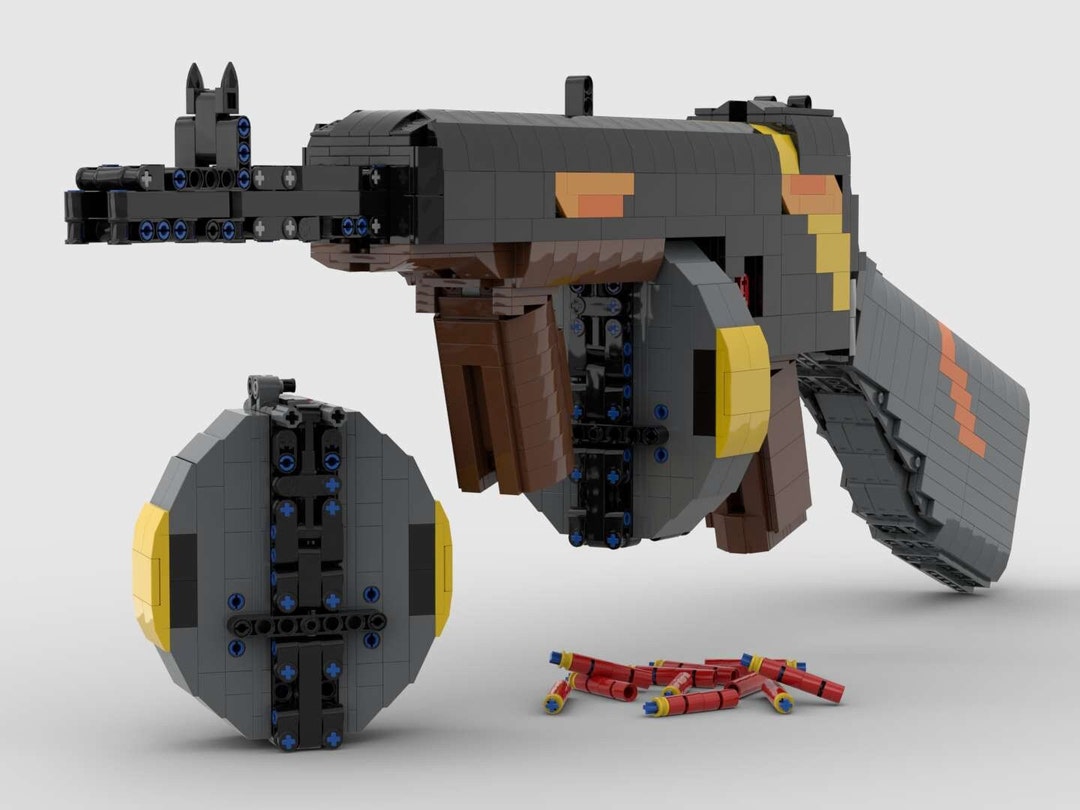 Call of Duty Tommygun Meccano Building Guide PDF Instruction for DIY ...