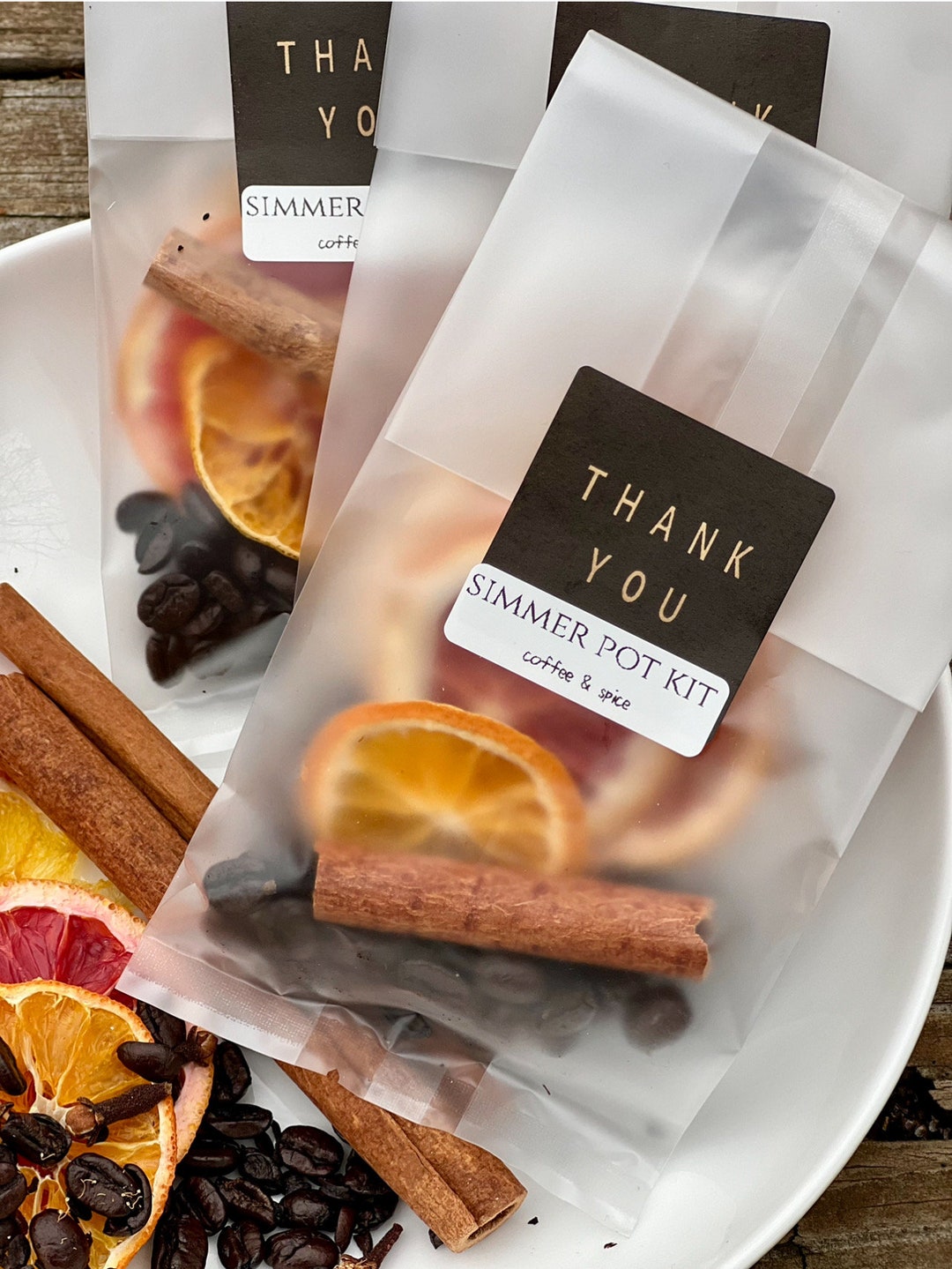 Simmer Pot Coffee & Spice Potpourri Kit, Espresso Coffee Shop, Non ...