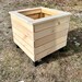 DIY Flower Planter Box Build Plan Farmhouse Easy Design Patio Planter ...