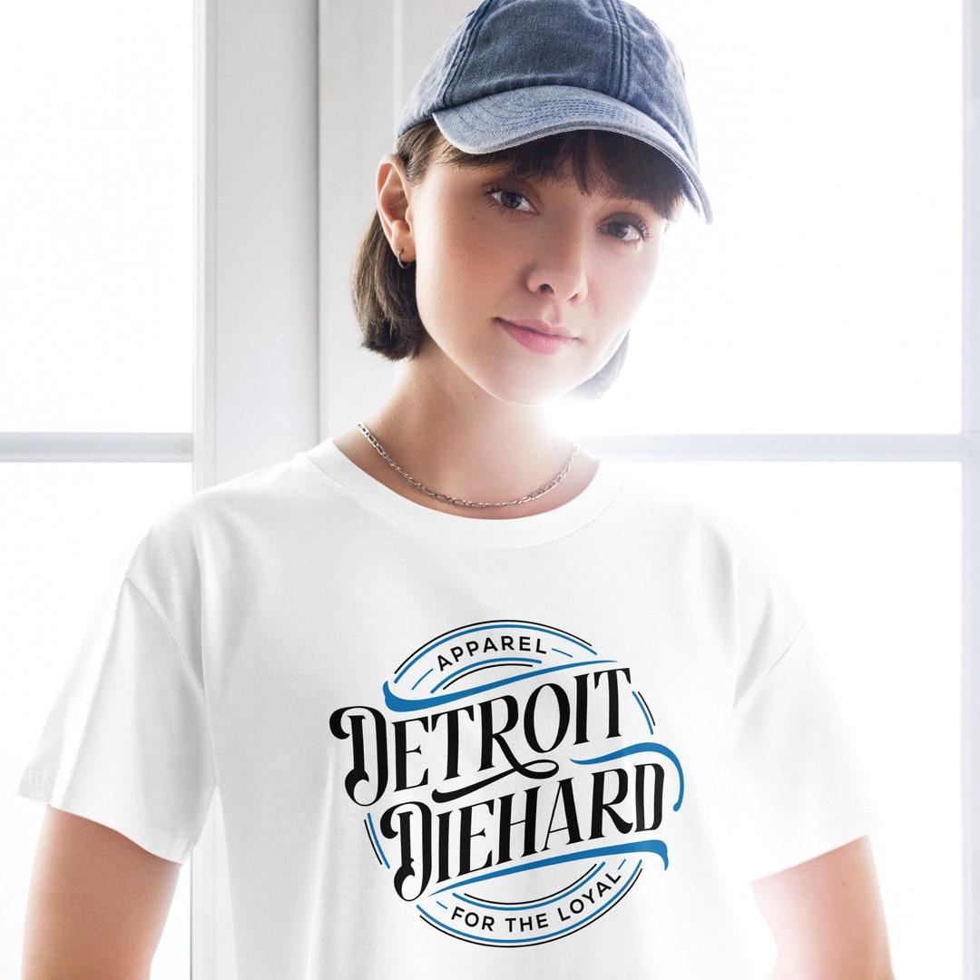 Detroit Diehard Crop Top, Detroit Football Crop, Lions Crop Top ...
