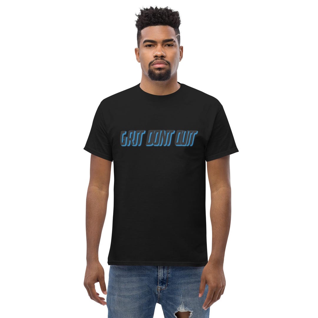 Unisex Grit Don't Quit Tee, Detroit Football T-shirt, Lions Football ...