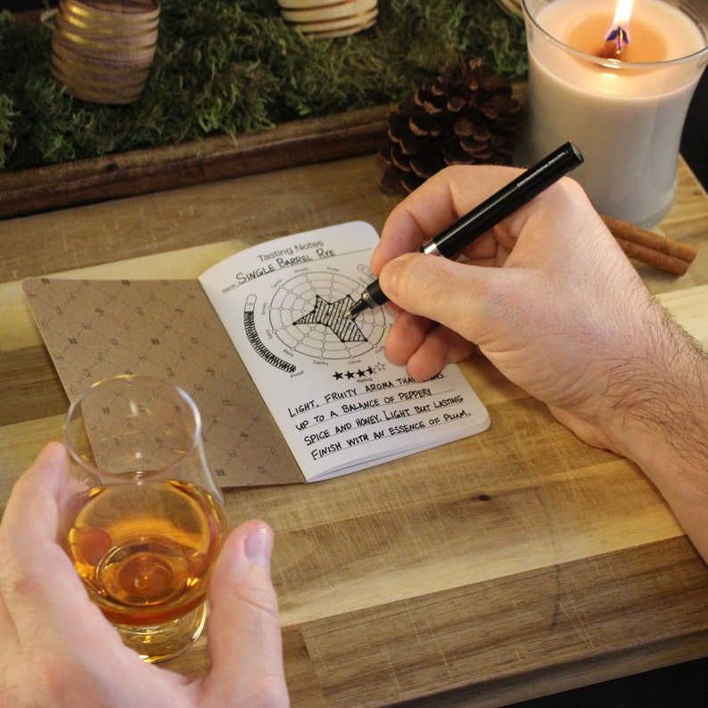 Whiskey Tasting Journal L Scotch Lover Gift L Bourbon Notebook L Father ...