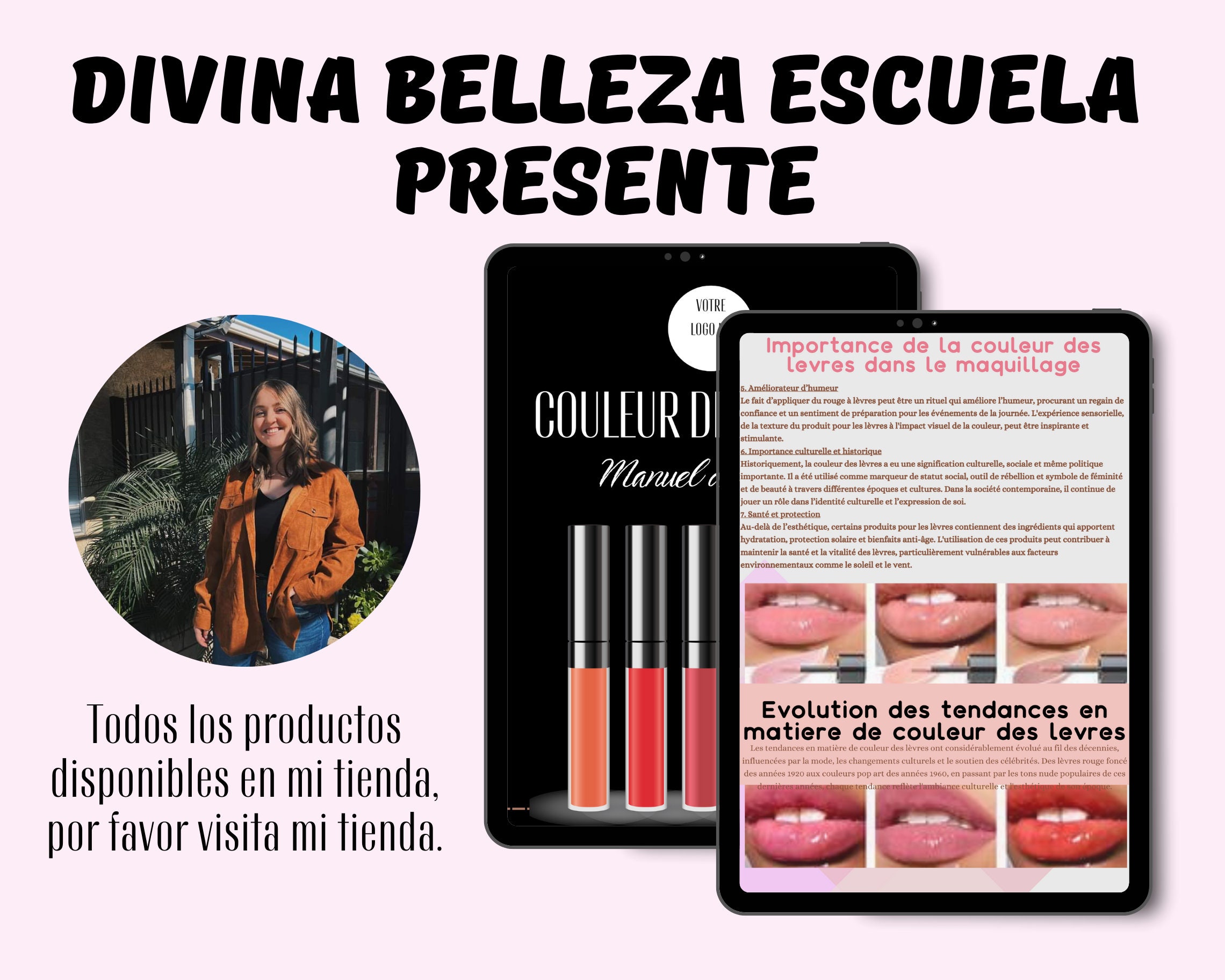 Editable PMU Lips Color Guide, Understand Lip Tattoo Coloring, PMU Lips ...