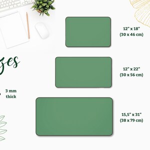 Beige Desk Mat - Cute Aesthetic, Cozy Gamer Decor, Large Office Pad ...