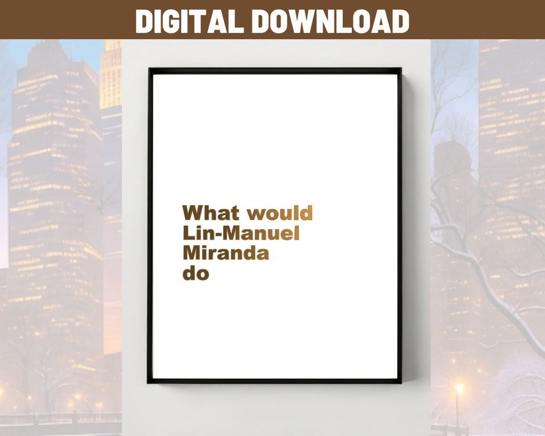 Hamilton the Musical Poster Broadway Fan Art Digital Fan Art Broadway ...