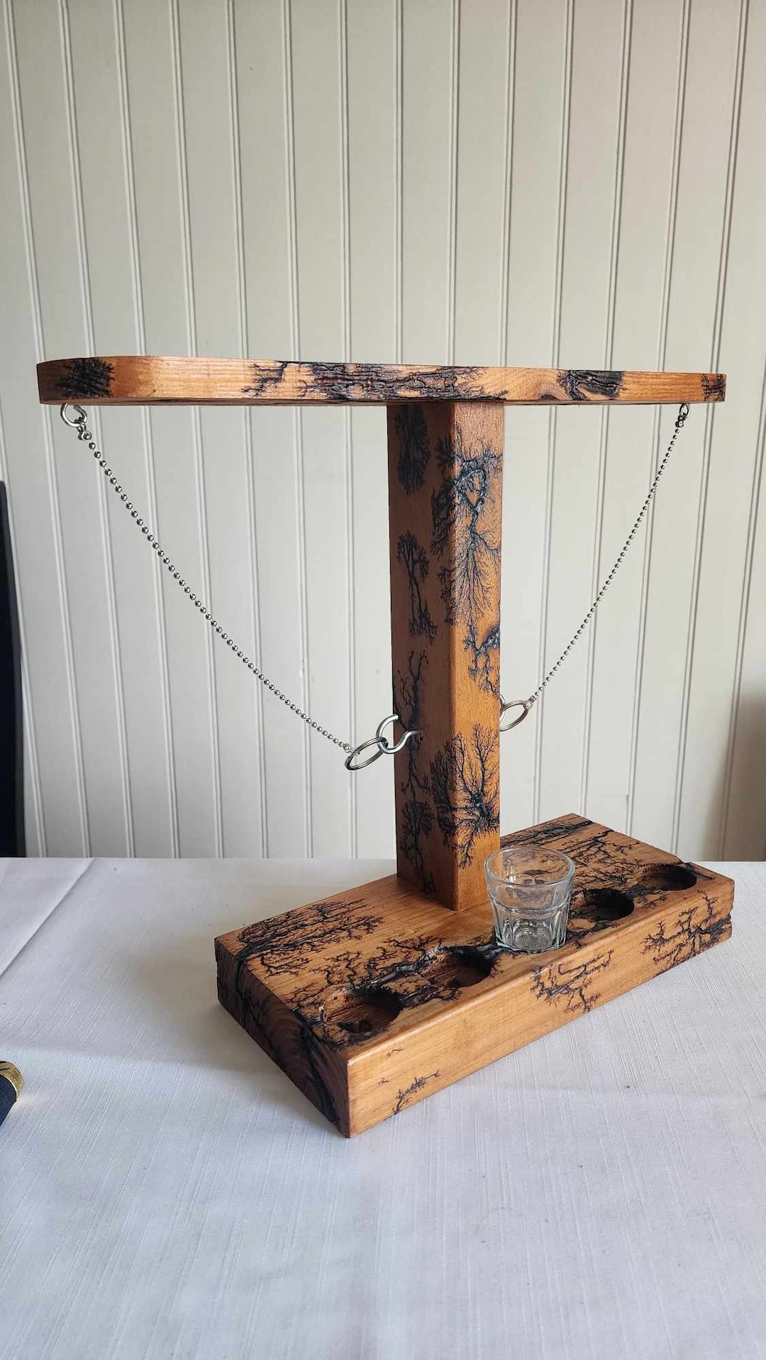 Wooden Ring Toss Game, Skill Game - Etsy