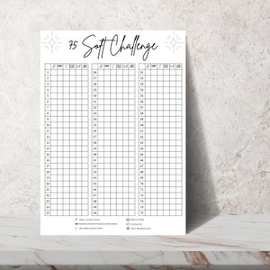 75 Soft Minimalist Checklist | Instant Download | Digital Pdf ...