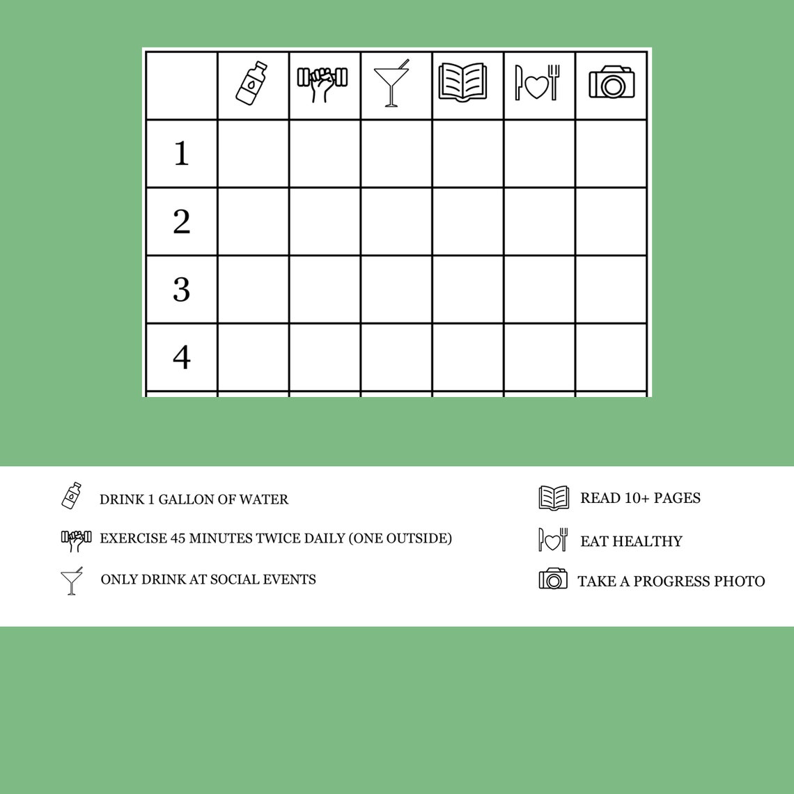 75 Soft Minimalist Checklist Instant Download Digital Pdf Printable ...