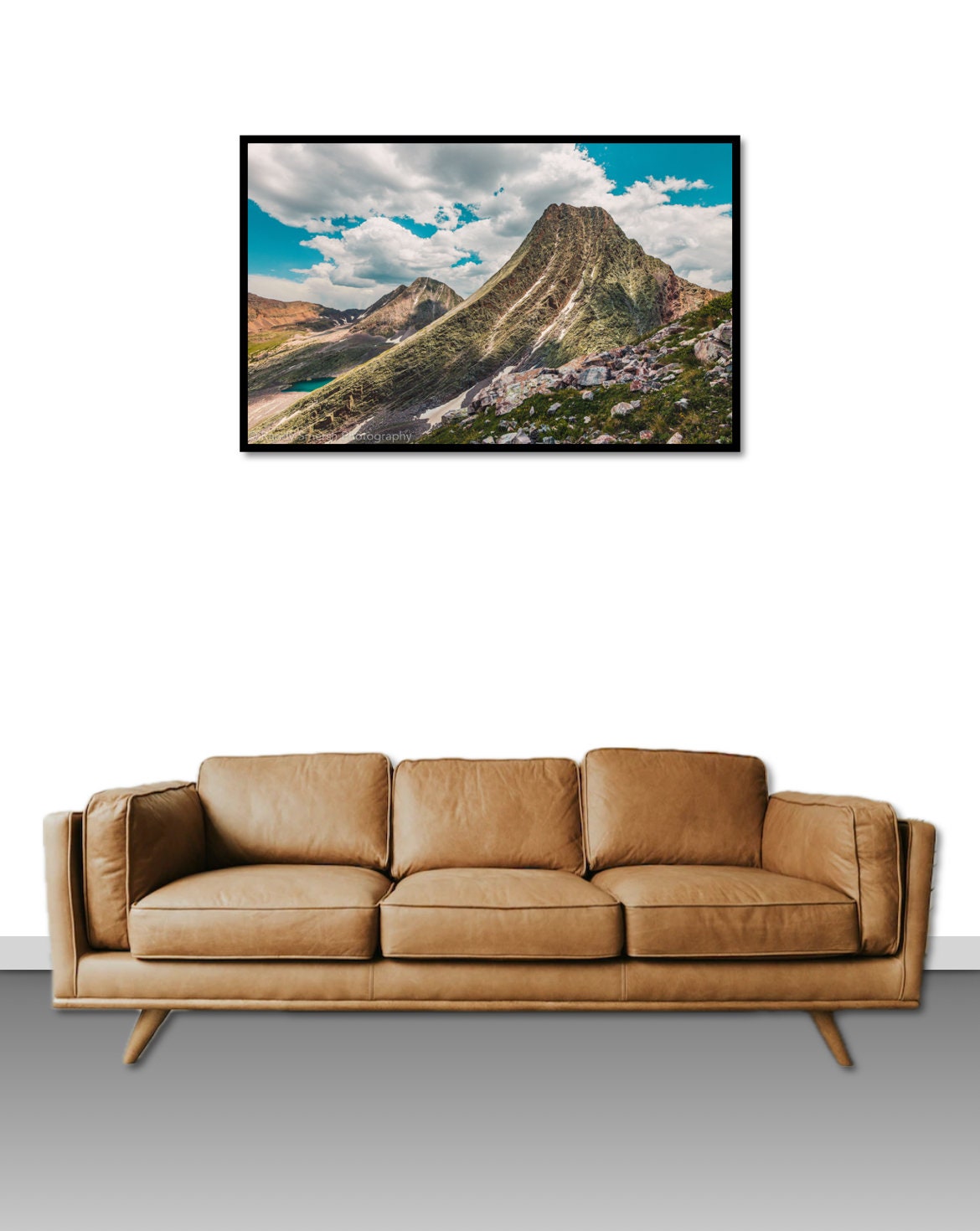 The Wham Ridge of Vestal Peak Mountain Photograph Wall Art - Etsy