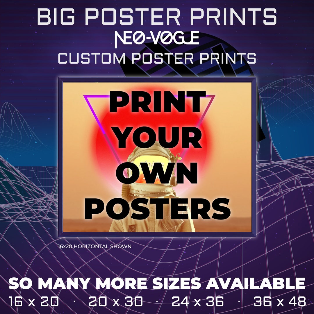 Personalized Poster Printing | Custom Movie Poster - Family Photo ...