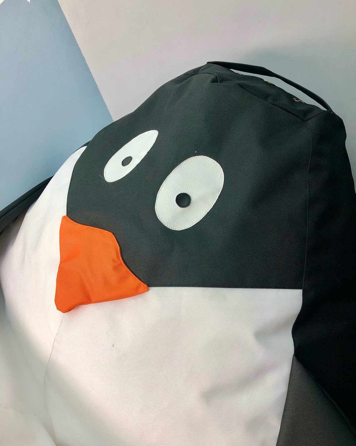 Bean Bag Chair "funny Penguin", Great Gift for Kids, NO FILLER - Etsy