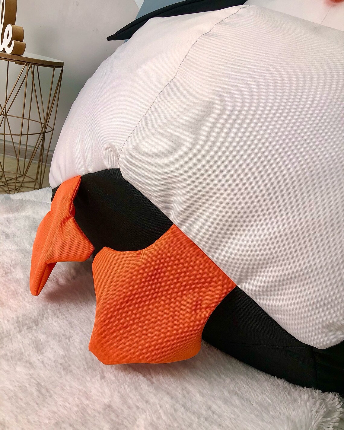 Bean Bag Chair "funny Penguin", Great Gift for Kids, NO FILLER - Etsy