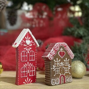 Mini Christmas Gifts -gingerbread House, Reindeer Tea Light, Snowman ...