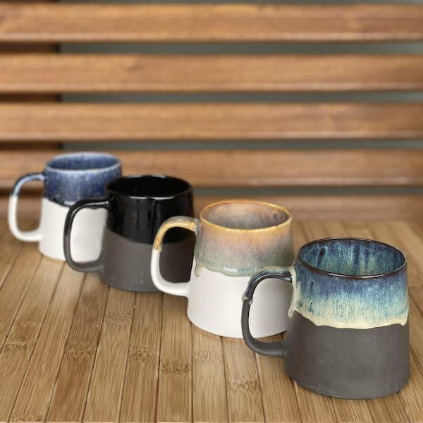 Wide Base Mug - Etsy