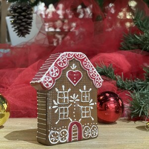 Mini Christmas Gifts -gingerbread House, Reindeer Tea Light, Snowman ...