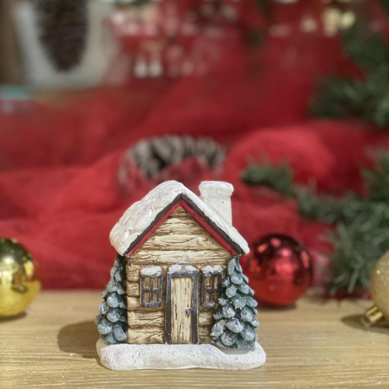 Mini Christmas Gifts -gingerbread House, Reindeer Tea Light, Snowman ...