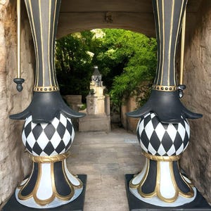 Life Size Nutcracker Floor Lamp, 5.57 Ft Tall Ceramic Nutcracker Statue ...