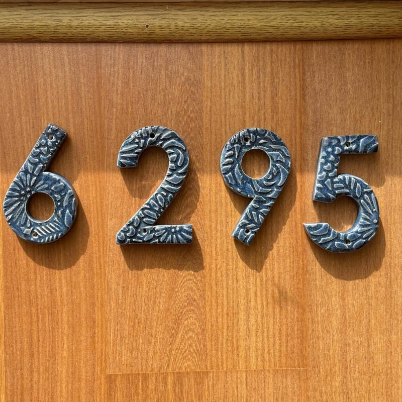 Ceramic Letters - Etsy