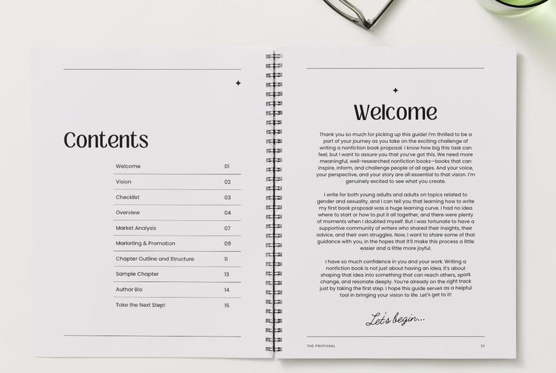 Nonfiction Book Proposal Workbook - Memoir, Nonfiction, and Hybrid ...