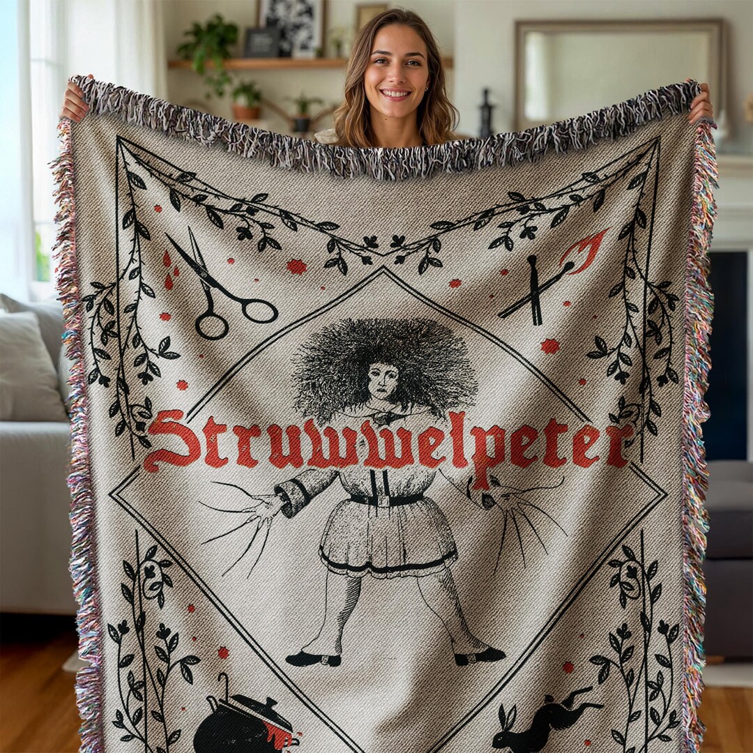 Der Struwwelpeter Shock-headed Peter Heinrich Hoffmann Tapestry Woven ...