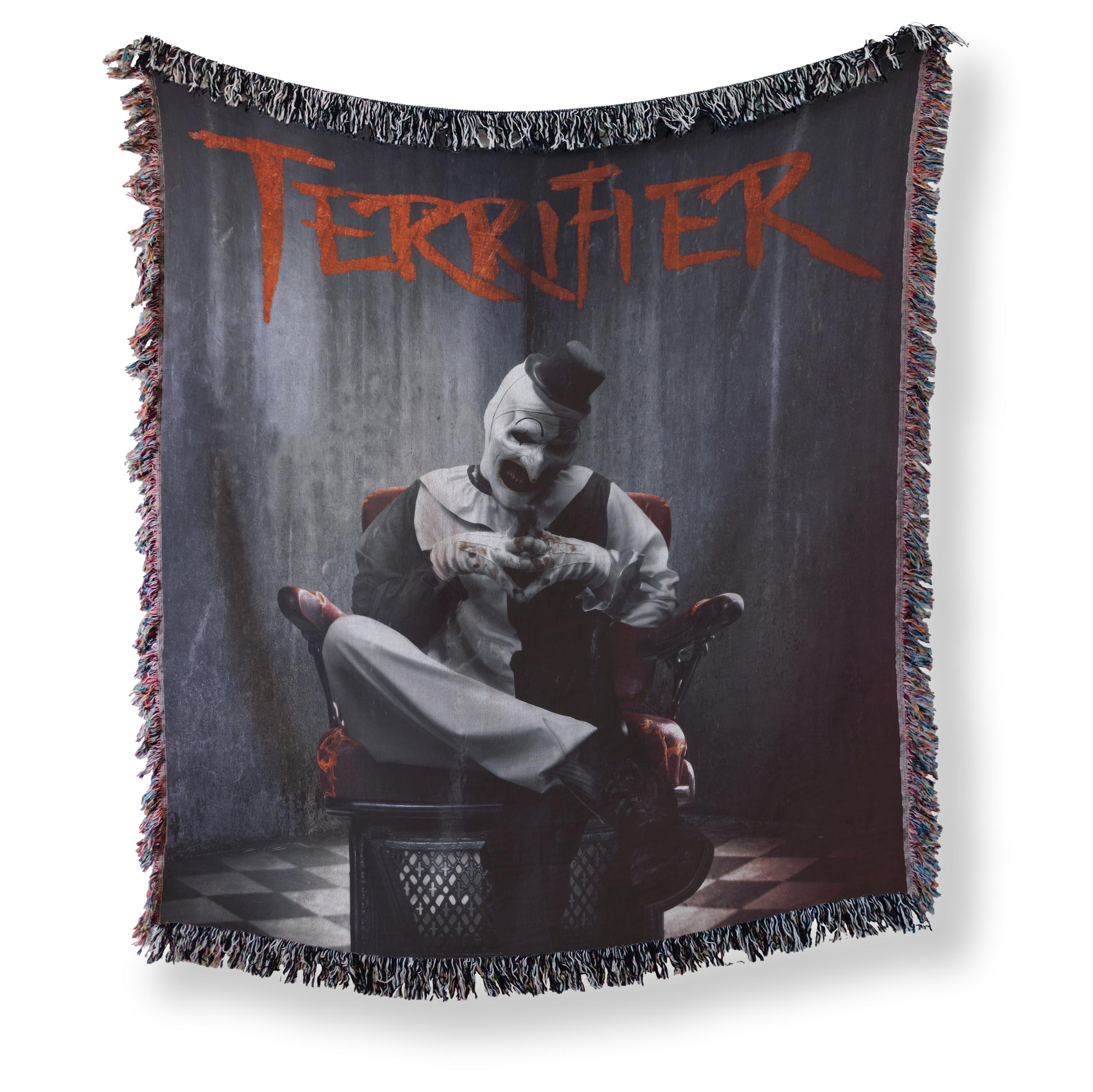 Terrifier Art the Clown Tapestry Woven Blanket - Etsy
