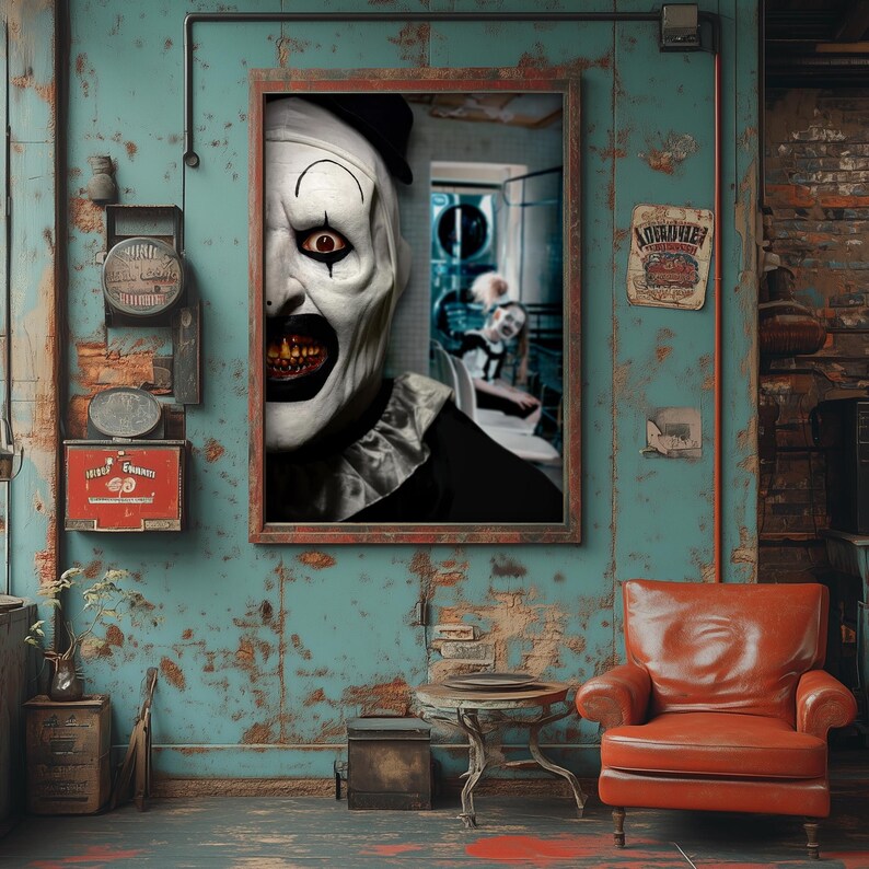 Art the Clown Terrifier Poster: Horror Art Print for Collectors - Etsy