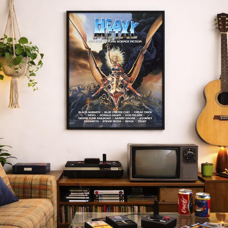 1980s Heavy Metal Sci-fi Fantasy Poster: Taarna the Last Taarakian ...