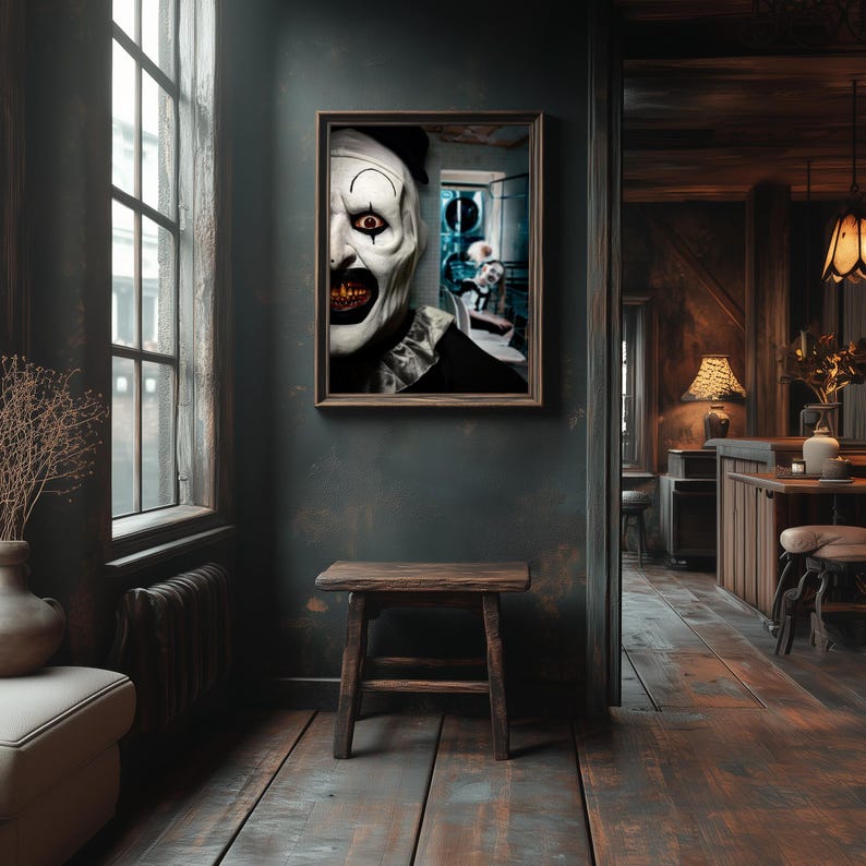 Art the Clown Terrifier Poster: Horror Art Print for Collectors - Etsy