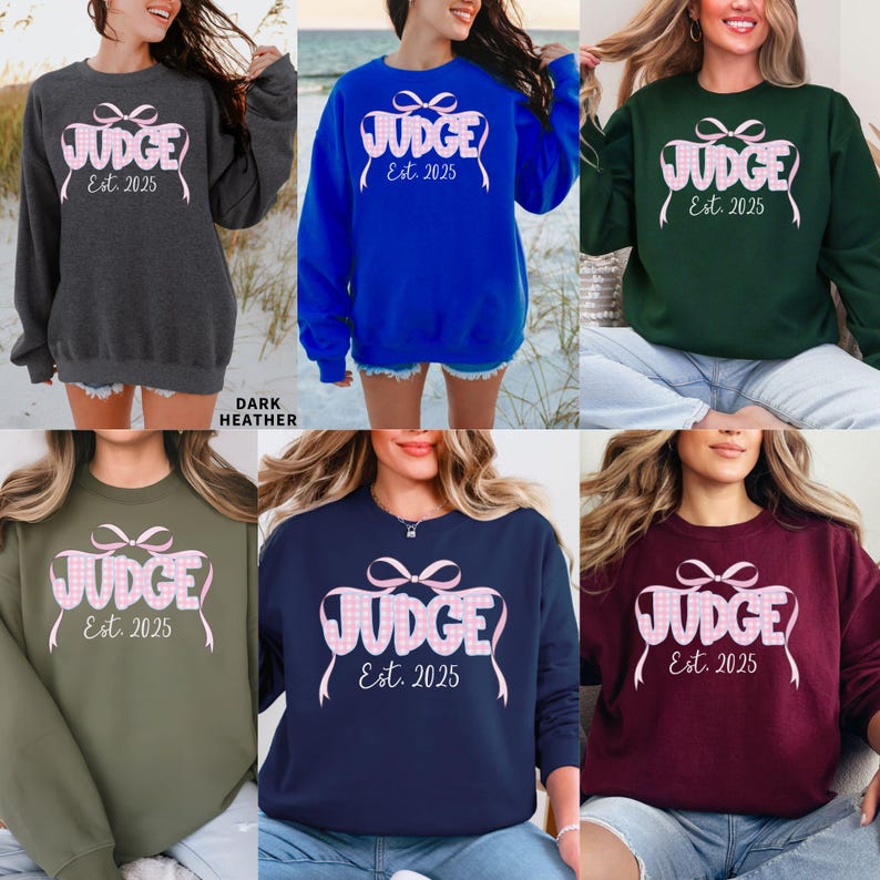 Female Judge Gift for Female Judge Shirt Judge Sweatshirt Female Judge ...