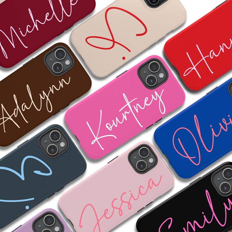 Monogram Phone Case - Etsy