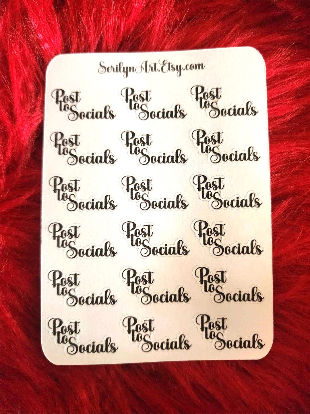 Sticker Sheet Post Scripts for Bullet Journals and Planners - Etsy