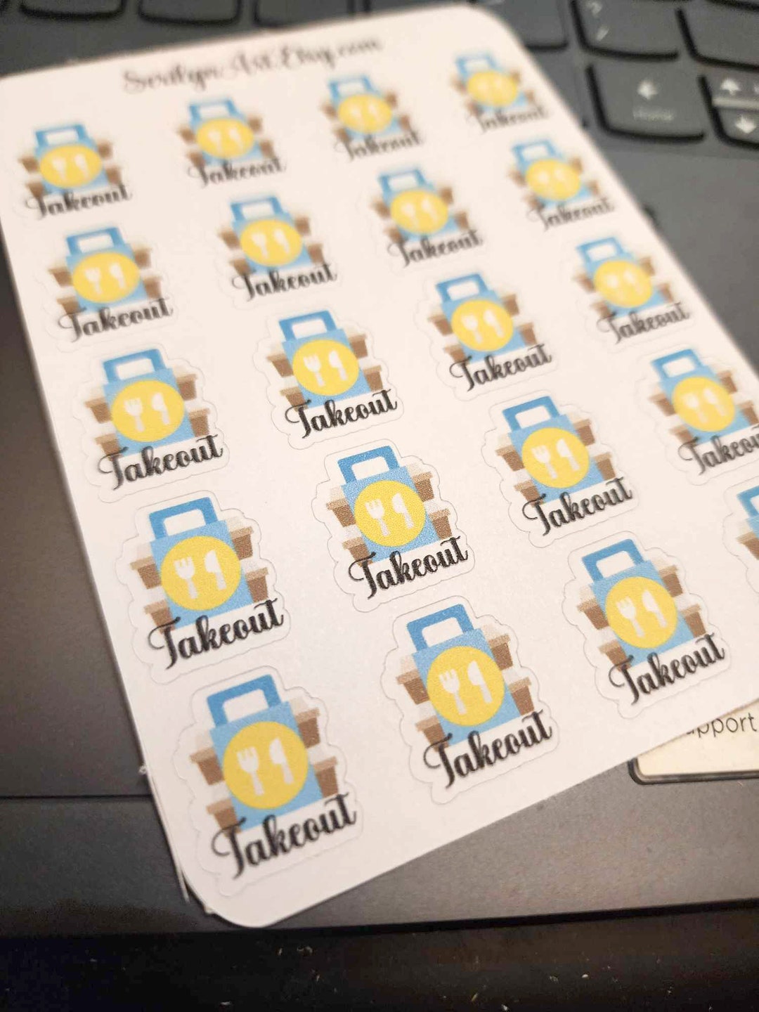 Sticker Sheet Take Out Scripts/icons for Bullet Journals and Planners ...