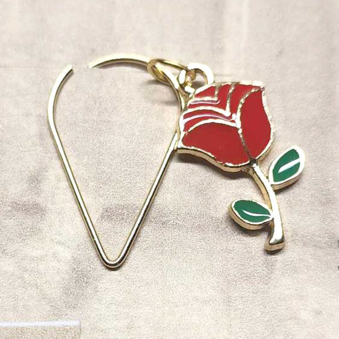 Rose Journal Charms for Bullet Journal, Junk Journal, and Planner - Etsy