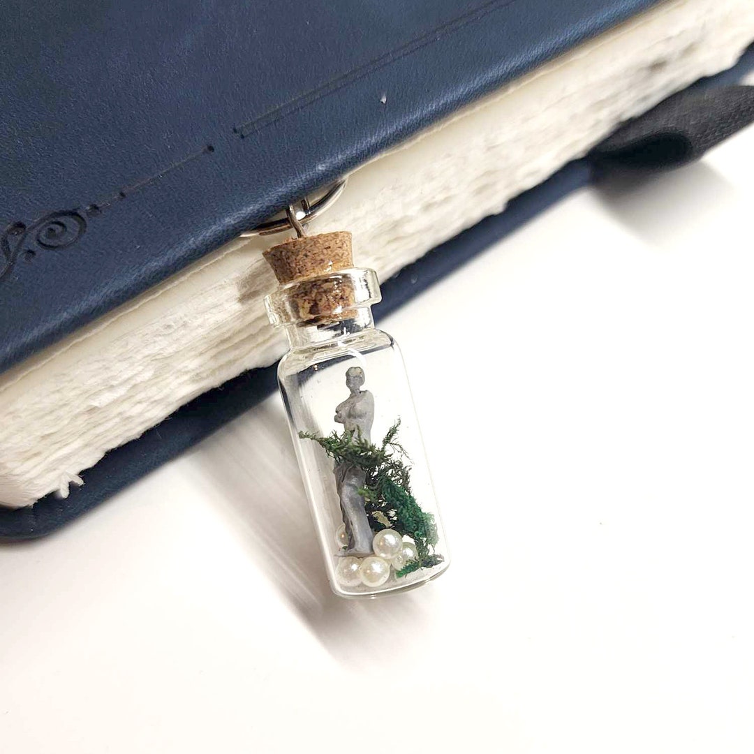 Bullet Journal Bookmark Book Dangle Garden Statue - Etsy